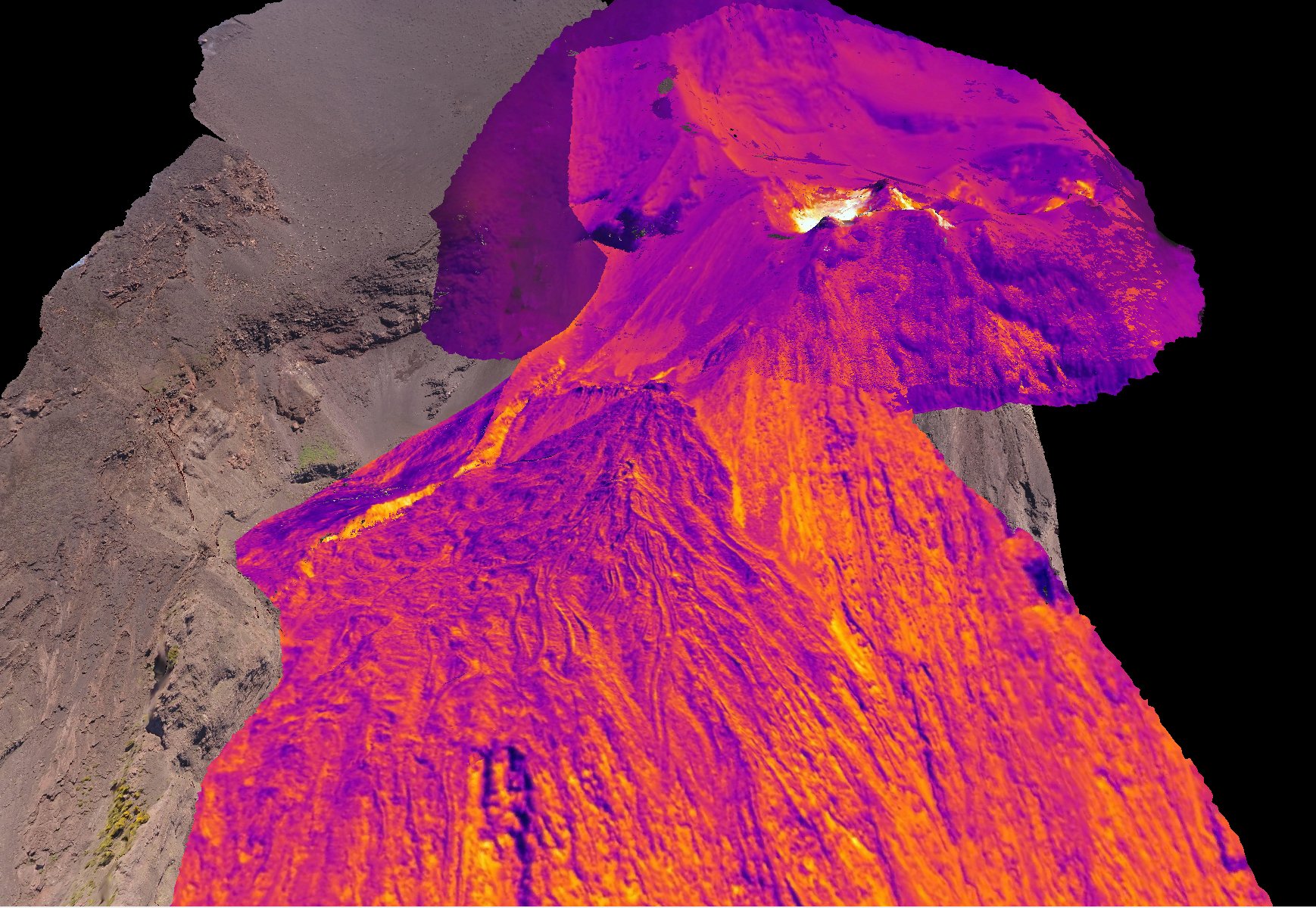 Understanding volcanic eruptions with thermal imaging