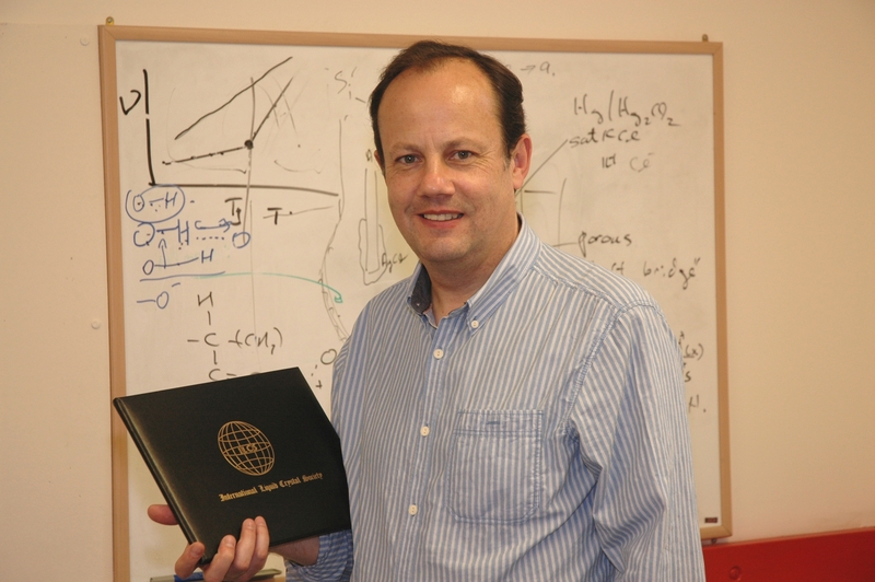 Chemist honoured for liquid crystal research | News | The University of ...