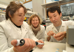 MP at lab after academic at Westminster | News | The University of Aberdeen